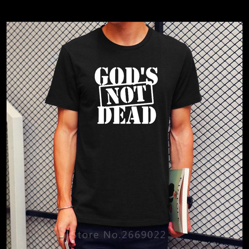 God's Not Dead Jesus Men's T-Shirt – Share-His-Word-Christian-Apparel