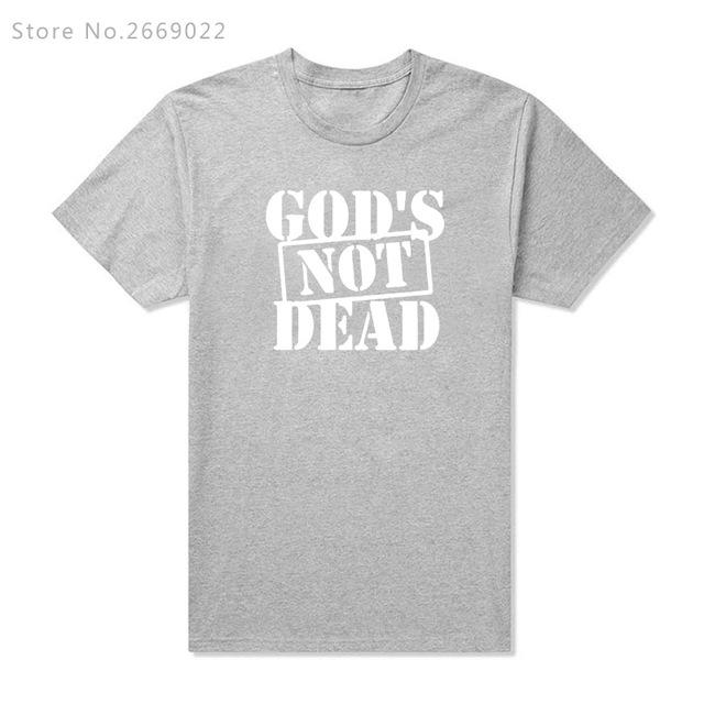 God's Not Dead Jesus Men's T-Shirt – Share-His-Word-Christian-Apparel